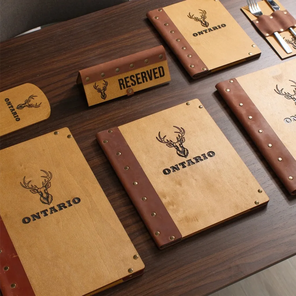 Essential HoReCa Accessories: Menu Covers, Holders & Stands